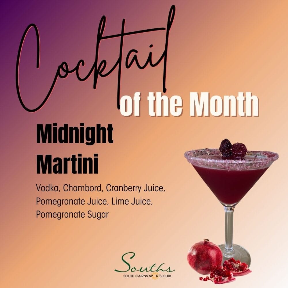 Cocktail of the Month | South Cairns Sports Club