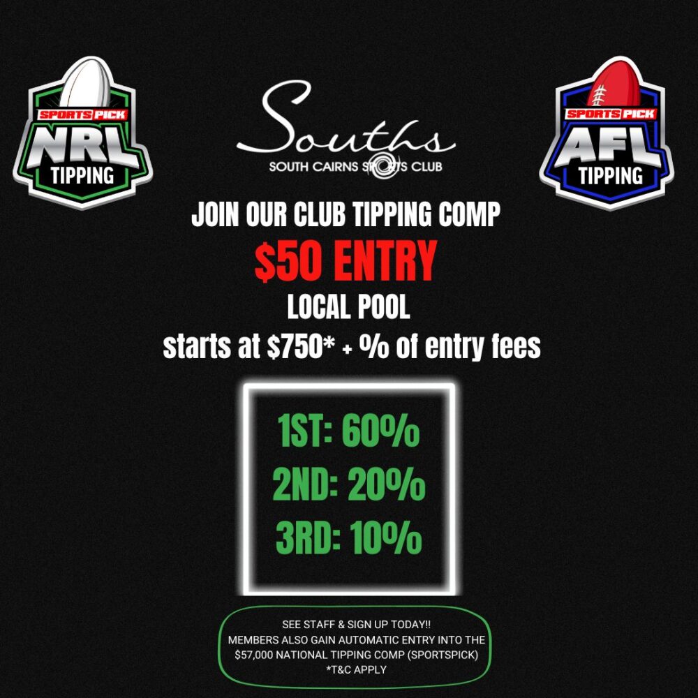 SportsPick Footy Tipping | South Cairns Sports Club