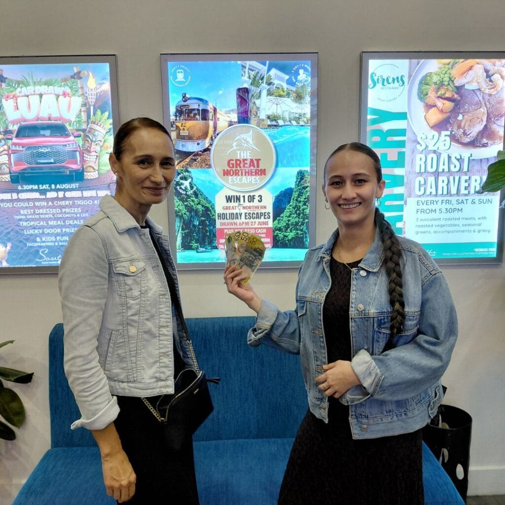Great Northern Escapes Winner, Yvonne | South Cairns Sports Club